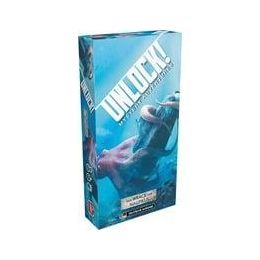 Asmodee Unlock! - Das Wrack der Nautilus, Partyspiel Box 2B Spieleranzahl: 1 - 6 Spieler Spieldauer: 1 Stunde Altersangabe: ab 10 Jahren Serie: Unlock!