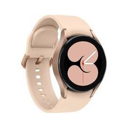 Samsung Galaxy Watch4, Smartwatch roségold, 40 mm Display: 3 cm (1,2 Zoll) Kommunikation: Bluetooth 5.0, NFC, WLAN 802.11 b, WLAN 802.11 a, WLAN 802.11 g, WLAN 802.11 n Touchscreen: mit Touchscreen