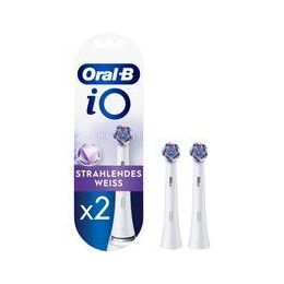 Braun Oral-B Aufsteckbürsten iO Radiant White 2er weiß Packungsinhalt: 2 Stück Kompatibel zu: Oral-B iO Bürstenkopf: Rund