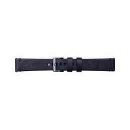 Leder Armband Essex von Strap Studio, Uhrenarmband schwarz, 20 mm, Samsung Galaxy Watch Modell: Samsung Galaxy Watch Material: Echtleder