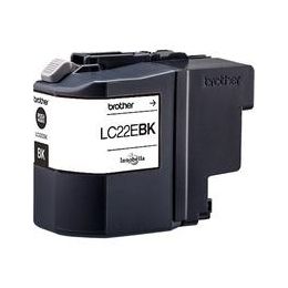Brother Tinte schwarz LC-22EBK