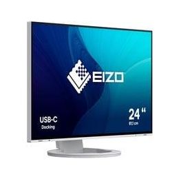 EIZO FlexScan EV2485-WT, LED-Monitor 61.1 cm (24 Zoll), wei&szlig;, WUXGA, IPS, USB-C, HDMI