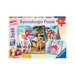 Ravensburger Kinderpuzzle Im Land der Elfen und Einhörner 3x 49 Teile Teile: 147 (3x 49) Altersangabe: ab 5 Jahren