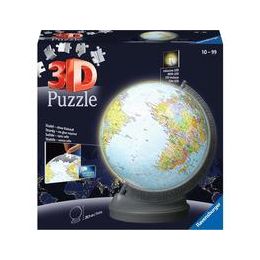 Ravensburger 3D Puzzle Globus mit Licht Teile: 540 Altersangabe: ab 10 Jahren