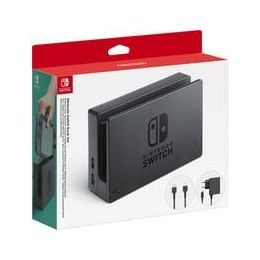 Nintendo Switch-Stationsset, Ladegerät schwarz Stromquelle: Steckdose