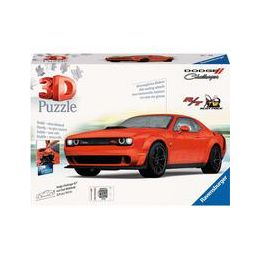 Ravensburger 3D Puzzle Dodge Challenger R/T Scat Pack Widebody 145 Teile Teile: 145 Altersangabe: ab 10 Jahren