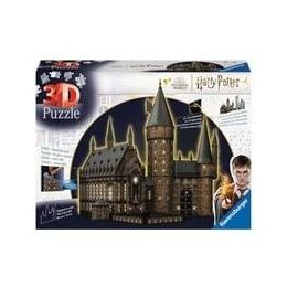 Ravensburger 3D Puzzle Hogwarts Schloss - Die Große Halle Night Edition Teile: 540 Altersangabe: ab 10 Jahren