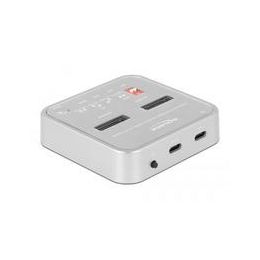 Delock USB 3.0 Docking- und Klonstation M.2 NVMe/M.2 SATA/SD, Dockingstation M.2 SSD, SD Card Geeignet für: M.2 SSD, SD-Karte Anschlüsse: 1x USB-C 3.2 (10 Gbit/s) Stromversorgung: Netzbetrieb Typ: Dockingstation