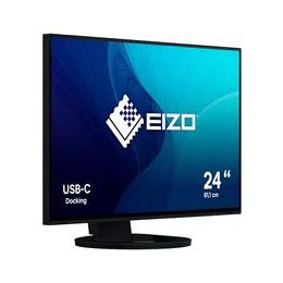EIZO FlexScan EV2485-BK, LED-Monitor 61.1 cm (24 Zoll), schwarz, WUXGA, IPS, USB-C, HDMI
