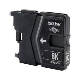 Tinte schwarz LC985BK Retail Typ: Tintenpatrone Druckfarbe: Schwarz Volumen: 300 Blatt (Schwarz/ISO) Geeignet für: Brother