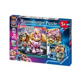 Ravensburger Kinderpuzzle Paw Patrol: The Mighty Movie 3x 49 Teile Teile: 147 (3x 49) Altersangabe: ab 5 Jahren