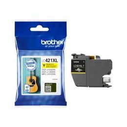 Brother Tinte gelb LC-421XLY