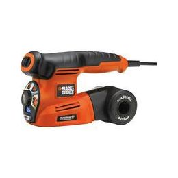 Black & Decker Multischleifer KA280K orange/schwarz, 220 Watt, Koffer Leistung/Spannung: 220 Watt Schwingzahl: 17.000 bis 26.000 /min Aufnahmesystem: Klett