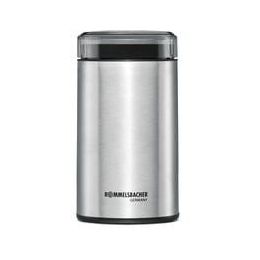 Rommelsbacher Kaffeemühle EKM 100 edelstahl/schwarz, 200 Watt Leistung: 200 Watt Mahlwerk: 2-flügeliges Edelstahl-Schlagmesser Mahlgrad : Einstellbar Bohnenbehälter: 70 Gramm