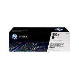 HP Toner schwarz 305X (CE410X) schwarz, Retail Typ: Tonerkartusche Druckfarbe: Schwarz Volumen: 4.000 Blatt (Schwarz/ISO) Geeignet für: Hewlett-Packard