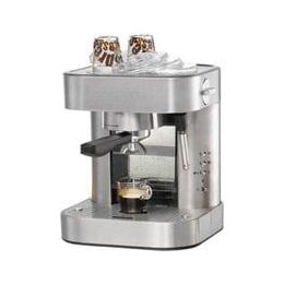 Rommelsbacher EKS 2010, Espressomaschine edelstahl Kapazität: 1,5 Liter Verbrauch: 1.275 Watt (Betrieb) Abmessungen: 260 x 305 x 235 mm