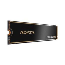 A-DATA LEGEND 960 4 TB, SSD dunkelgrau/gold, PCIe 4.0 x4, NVMe 1.4, M.2 2280