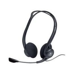 Logitech PC Headset 960 USB schwarz, Retail
