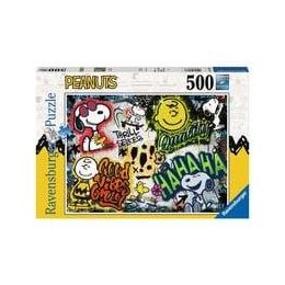 Ravensburger Puzzle Peanuts Graffiti 500 Teile Teile: 500 Altersangabe: ab 12 Jahren