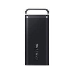 Samsung Portable SSD T5 EVO 2 TB, Externe SSD schwarz/silber, USB 3.2 Gen 1 (5 Gbps) Kapazität: 2 TB Datentransferrate: Lesen: 460 MB/s, Schreiben: 460 MB/s