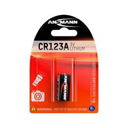 Ansmann Lithium Batterie CR123A/CR17335 1 St&uuml;ck, CR123A