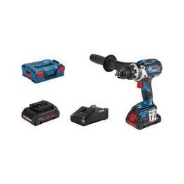 Bosch Akku-Bohrschrauber GSR 18V-110 C Professional, 18Volt blau/schwarz, 2x Akku ProCORE18V 4,0Ah, L-BOXX