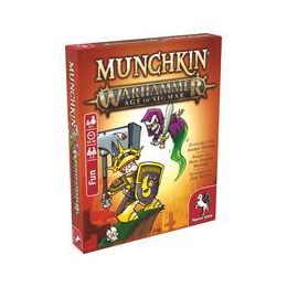 Pegasus Munchkin Warhammer Age of Sigmar, Kartenspiel Spieleranzahl: 3 - 6 Spieler Spieldauer: 1 Stunde und 30 Minuten Altersangabe: ab 12 Jahren Serie: Munchkin