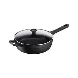 Tefal Schmorpfanne Trattoria Pro, &Oslash; 28cm schwarz, mit Glasdeckel