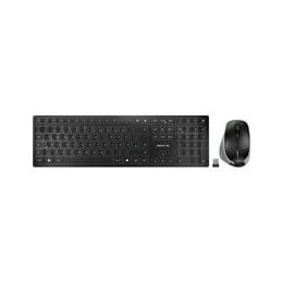 DW 9500 SLIM, Desktop-Set schwarz/grau, DE-Layout, Cherry SX-Scherentechnologie