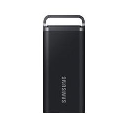 Samsung Portable SSD T5 EVO 8 TB, Externe SSD schwarz/silber, USB 3.2 Gen 1 (5 Gbps) Kapazität: 8 TB Datentransferrate: Lesen: 460 MB/s, Schreiben: 460 MB/s