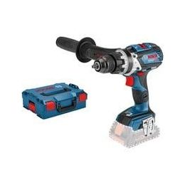 Bosch Akku-Schlagbohrschrauber GSB 18V-110 C Professional solo, 18Volt, Schlagbohrmaschine blau/schwarz, ohne Akku und Ladeger&auml;t, L-BOXX