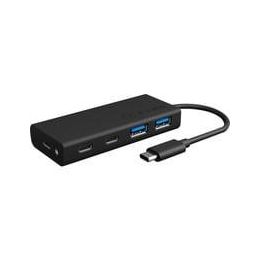 ICY BOX IB-HUB1426-CPD, USB-Hub schwarz