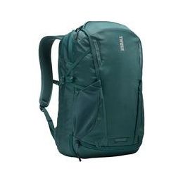 Thule EnRoute Rucksack 30L grün, bis 39,6 cm (15,6") Typ: Rucksack Geeignet für: Notebook bis 15.6 Zoll (39.6 cm) Material: 400D Nylon, bluesign-zeritifiziert Kapazität: 30 Liter Volumen