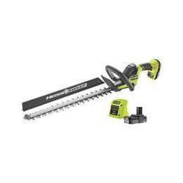Ryobi ONE+ Akku-Heckenschere RY18HT50A-120, 18Volt gr&uuml;n/schwarz, Li-Ionen Akku 2,0Ah