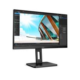 AOC 24P2Q, LED-Monitor 61 cm (24 Zoll), schwarz, FullHD, IPS, HDMI, Adaptive-Sync