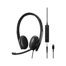 EPOS ADAPT 165T USB-C II, Headset schwarz, Stereo, USB-C, Klinke