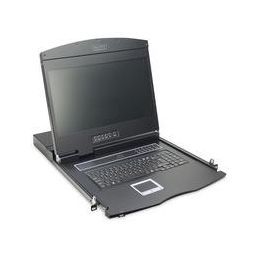 Digitus 19" KVM Konsole 19"TFT 8p Cat5, KVM-Switch