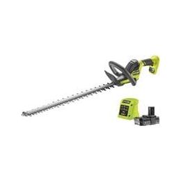 Ryobi ONE+ Akku-Heckenschere RY18HT55A-120, 18Volt gr&uuml;n/schwarz, Li-Ionen Akku 2,0Ah