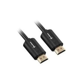 Sharkoon Kabel HDMI Stecker > HDMI Stecker schwarz, 7,5 Meter, HDMI 4K
