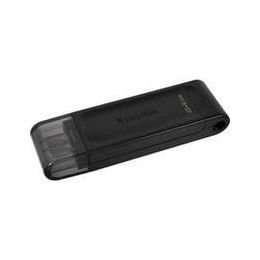 Kingston DataTraveler 70 64 GB, USB-Stick schwarz, USB-C 3.2 (5 Gbit/s)