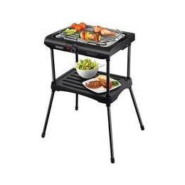 Unold Elektro Barbecue-Grill "Black Rack", Elektrogrill schwarz Grillrost Material: Stahl, verchromt Leistung: 2.000 Watt Grillfläche: 816 cm² Heizart: Elektro