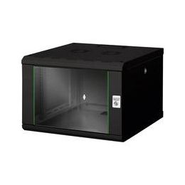 Digitus Professional Wandgehäuse Unique Serie - 600x600 mm (BxT), IT-Schrank schwarz, 7 Höheneinheiten Verwendung: Wandschrank Höheneinheit: 7 Modellbezeichnung: DN-19 07U-6/6-SW Einbaubreite: 483 mm