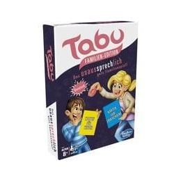 Hasbro Tabu Familien Edition, Partyspiel Altersangabe: ab 8 Jahren Serie: Tabu