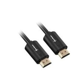 Sharkoon Kabel HDMI Stecker > HDMI Stecker schwarz, 5 Meter, HDMI 4K