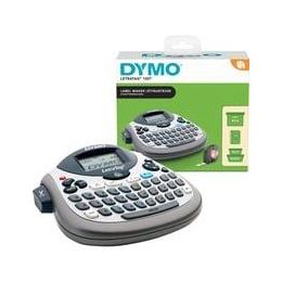 Dymo LetraTag LT-100T, Beschriftungsger&auml;t silber, mit QWERTZ-Tastatur