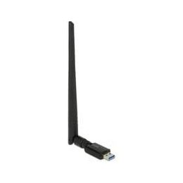 Delock USB 3.0 Dualband WLAN Stick, Antenne schwarz, mit externer Antenne Gerätetyp: Antenne WLAN: WLAN 2,4 Ghz: 300 MBit/s, WLAN 5 Ghz: 867 MBit/s Schnittstelle: USB