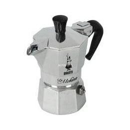 Bialetti La Mokina, Espressomaschine silber Kapazität: 1 Tasse/0,04 Liter