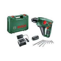 Bosch Akku-Bohrhammer Uneo, 12Volt gr&uuml;n/schwarz, Li-Ion-Akku 2,0Ah, im Koffer