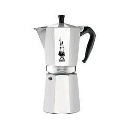 Bialetti Moka Express, Espressomaschine silber, 12 Tassen Kapazität: 12 Tassen/0,67 Liter