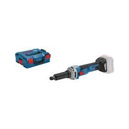 Bosch Akku-Geradschleifer GGS 18V-23 LC Professional solo, 18Volt blau/schwarz, ohne Akku und Ladeger&auml;t, in L-BOXX